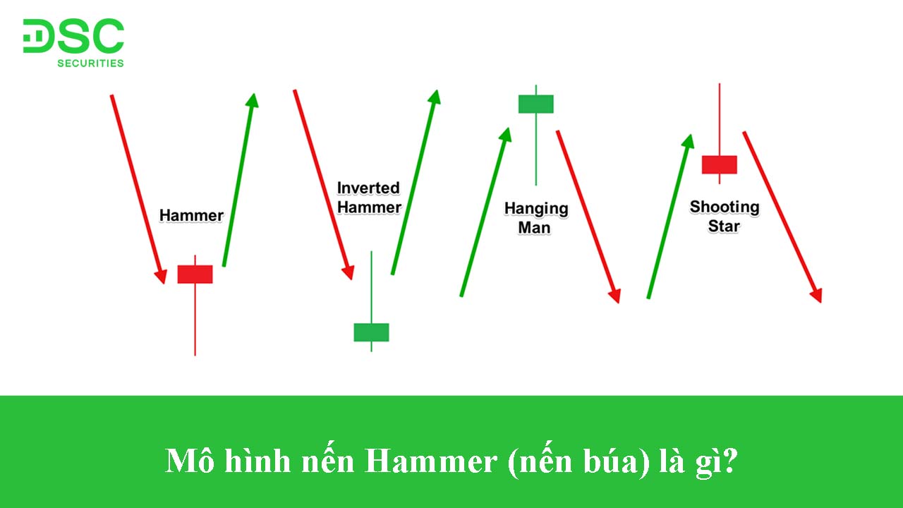 Mô hình nến Hammer là gì? Ý nghĩa và ứng dụng mô hình nến Hammer để ...